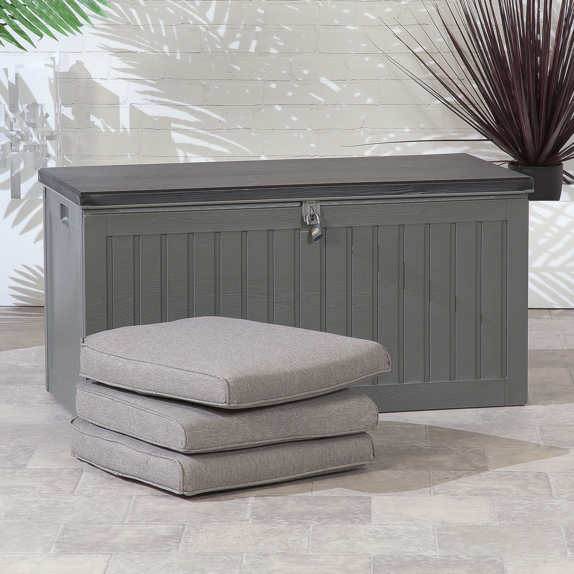 Toronto 270L PP Storage Box w/2 Sliding Lifts – Sefton Meadows Garden ...