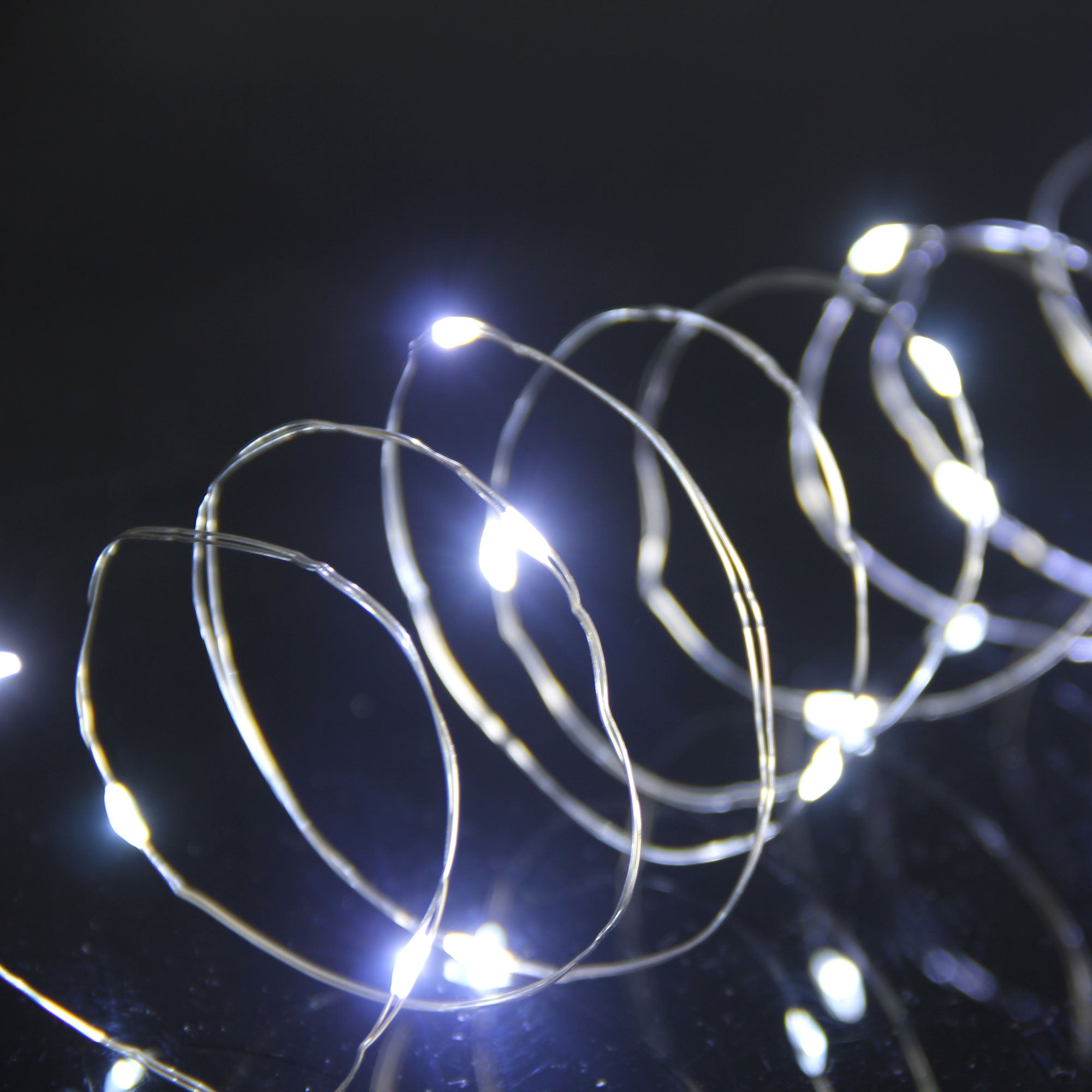 Battery Operated 60 Cool White Micro LED Lights – Sefton Meadows Garden ...