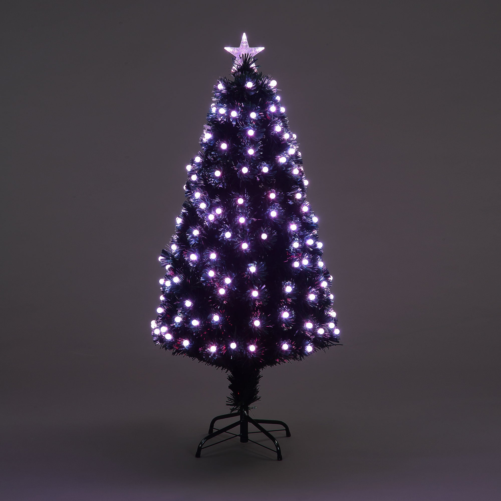 Fibre Optic 120cm Mensa Tree With 140 Multi-Coloured LEDS – Sefton ...